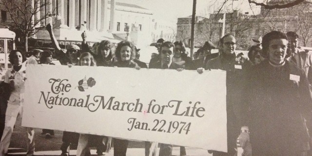 The first March for Life: A voice of protest against the killing of babies