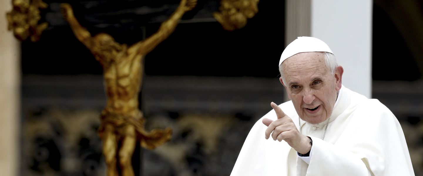 Send your tongue on vacation and practice listening: Pope's advice
