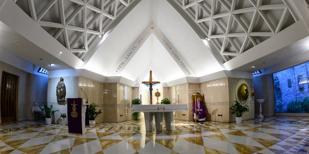 Pope gives step-by-step of how the devil works on us