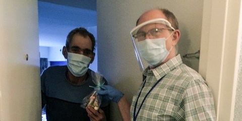 Catholic doctor chooses to live with homeless people to protect them ...