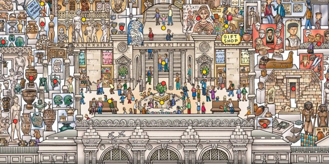 Lose hours exploring this richly detailed, hand-drawn map of the Met’s ...