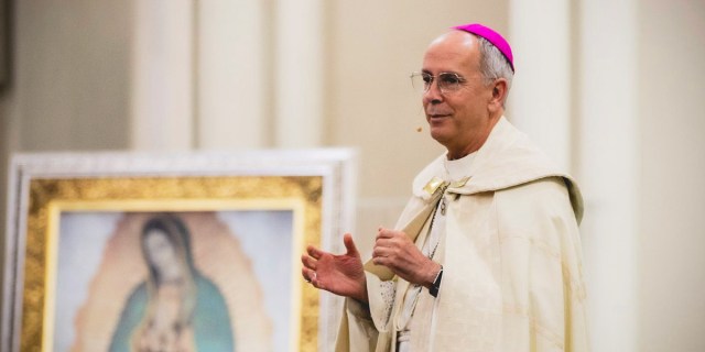 Bishop cited by the Pope feels encouraged and humbled