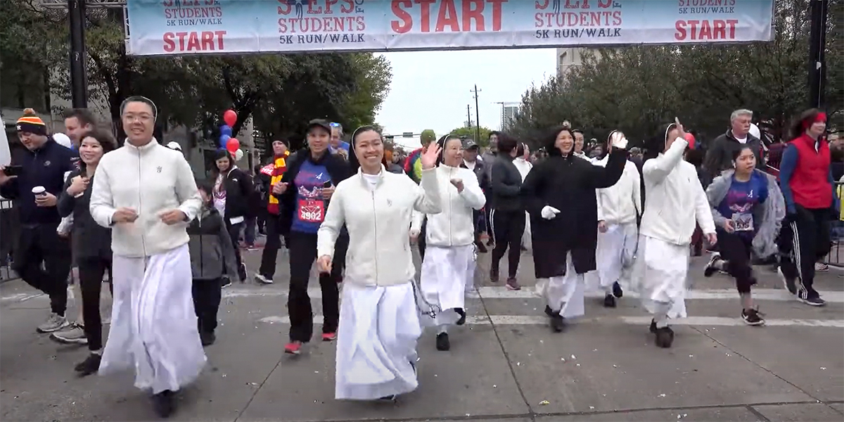 These priests and nuns are running a 5K for Catholic education