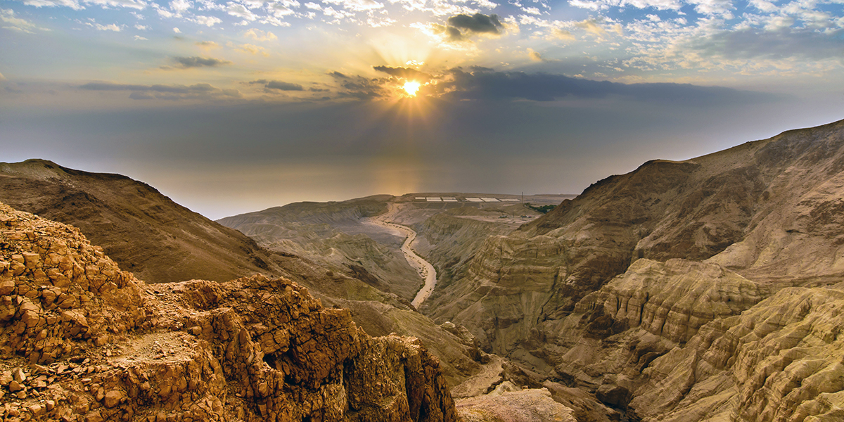 The Judean wilderness: Photos of the desert where Jesus resisted Satan