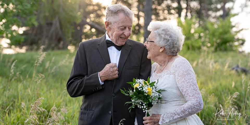 Couple celebrates 60 years of marriage with special photo shoot