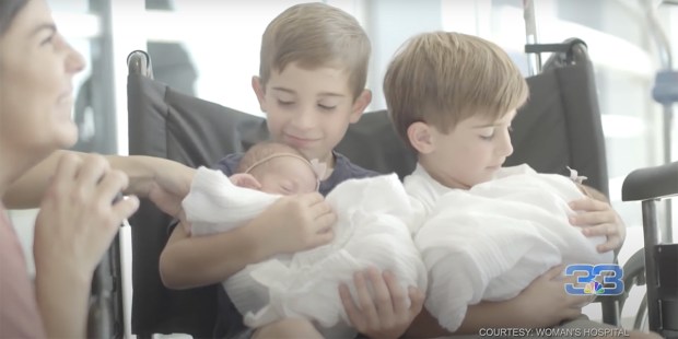 Couple believes “God has a sense of humor” after surprise second set of ...