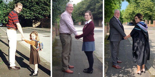 Adorable father-daughter photo collection goes viral