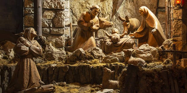 St. Francis’ reenactment of Christmas was the first Nativity scene