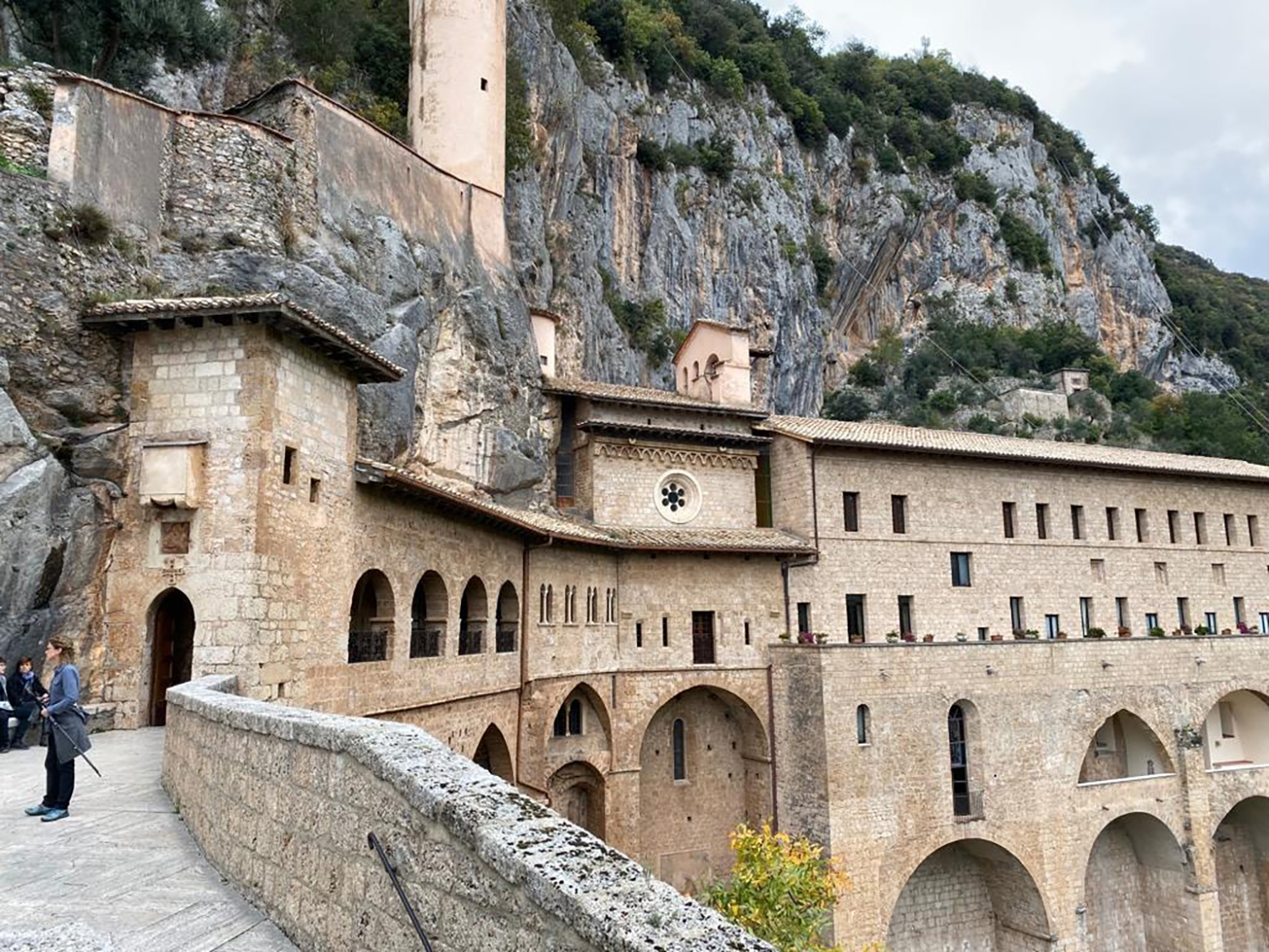 Walking in the footsteps of St. Benedict