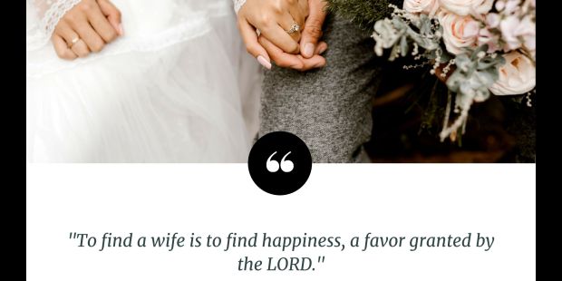 (Slideshow) 12 Bible quotes to inspire your marriage