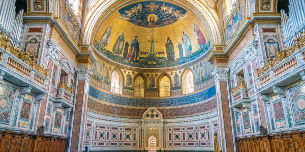 What is the apse in a Catholic Church?