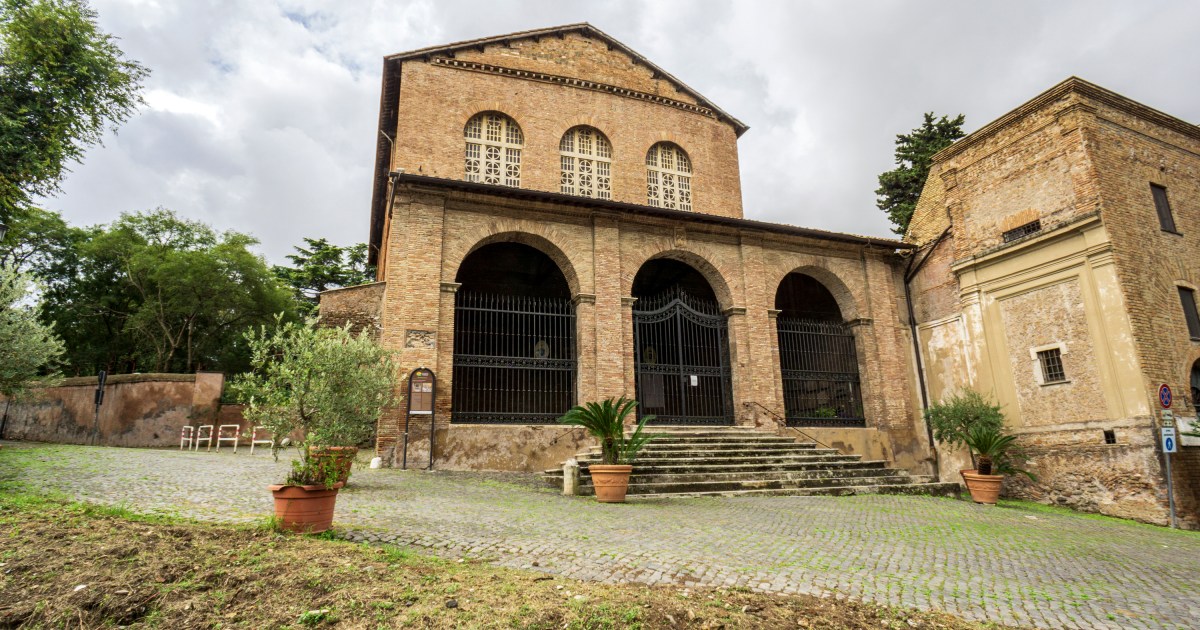 Virtually visit the Basilica of St. Balbina, the martyr healed by St ...