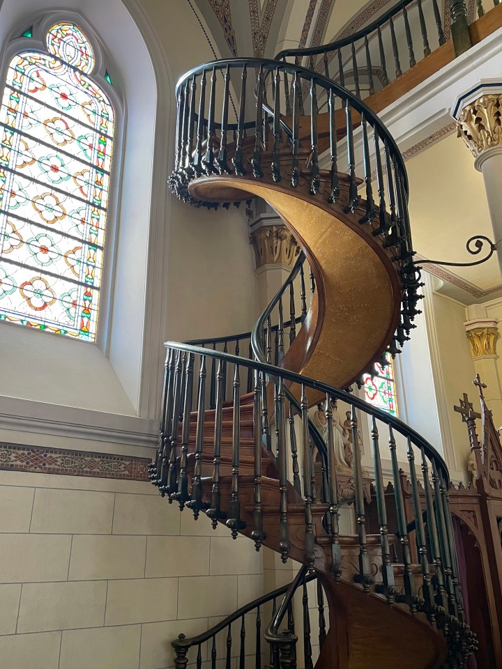 The staircase St. Joseph built in New Mexico