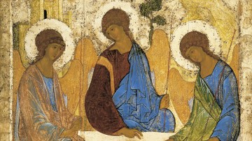 What role does each of the divine Persons of the Trinity hold?