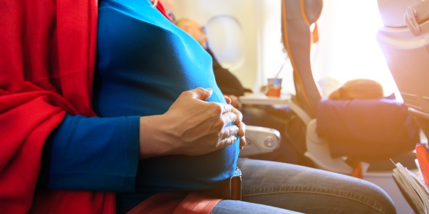 Woman gives birth to premature baby mid-flight