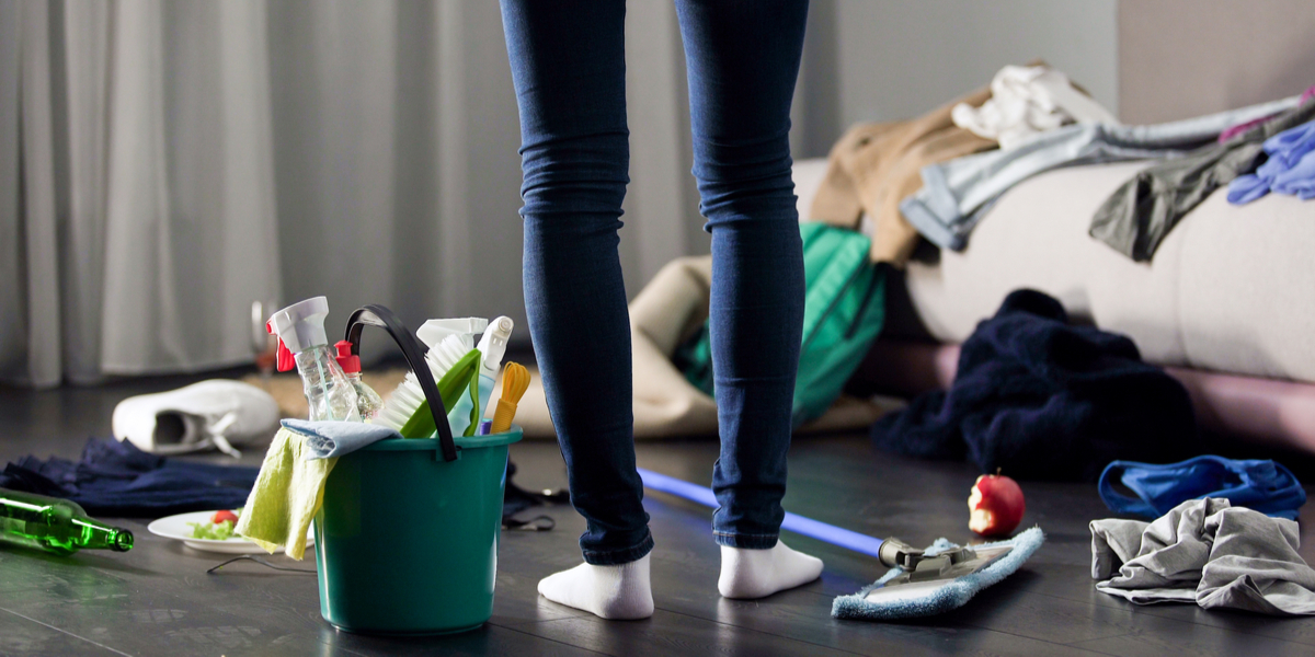 How to deal with clutter at home