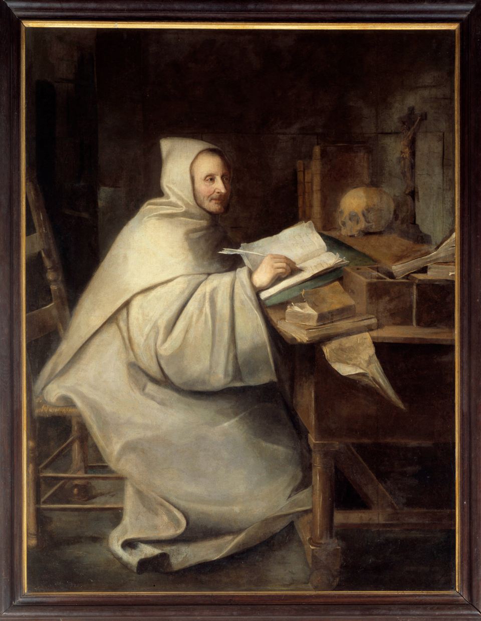 The story behind the portrait of a monk who did not want to be painted