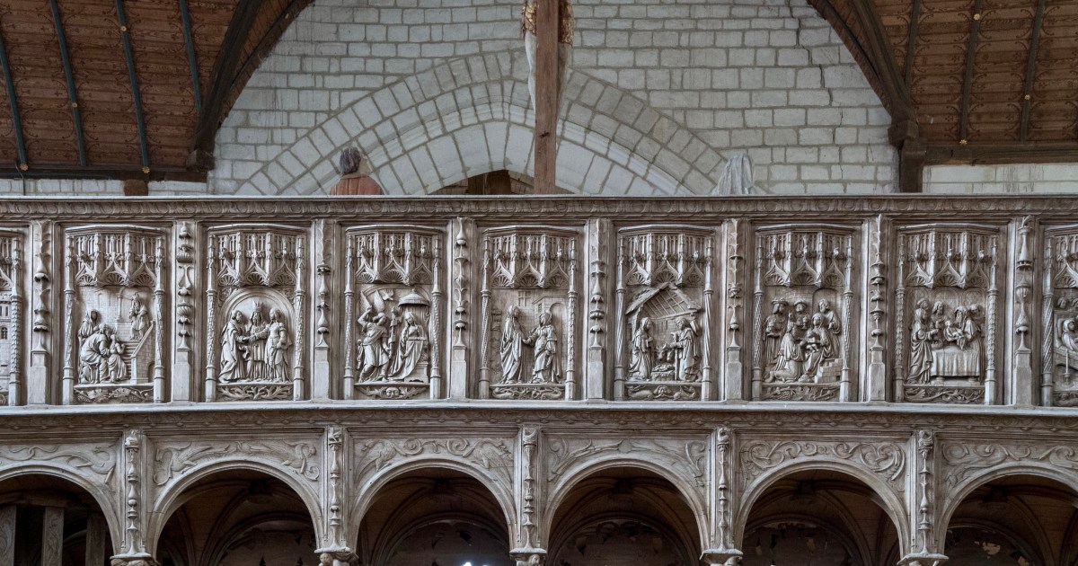 The most beautiful rood screens in France