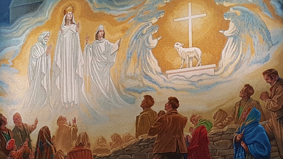 Our Lady's unspoken words at Knock in Ireland