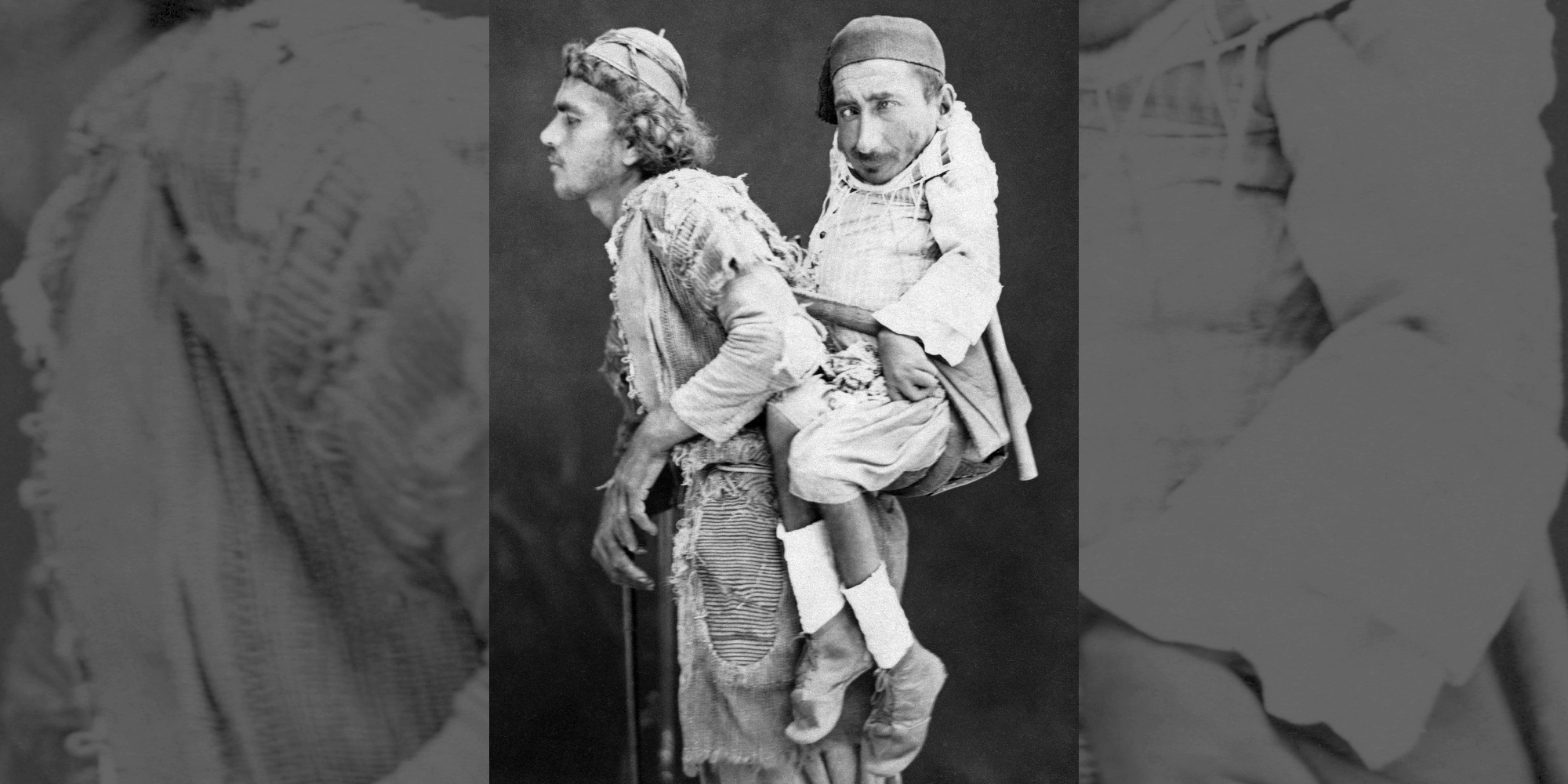 A picture of a friendship: The paralyzed Christian and the blind Muslim