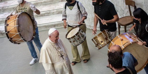 A peek into Pope Francis’ massive music collection