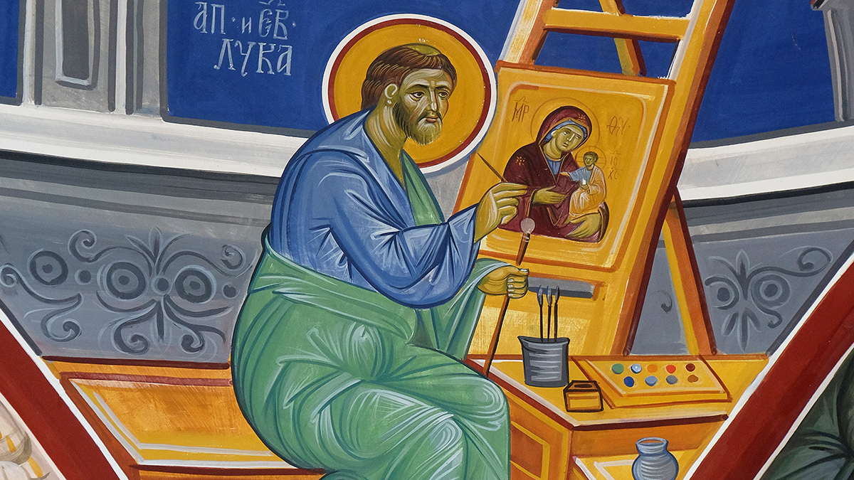 Why is St. Luke the patron saint of artists?