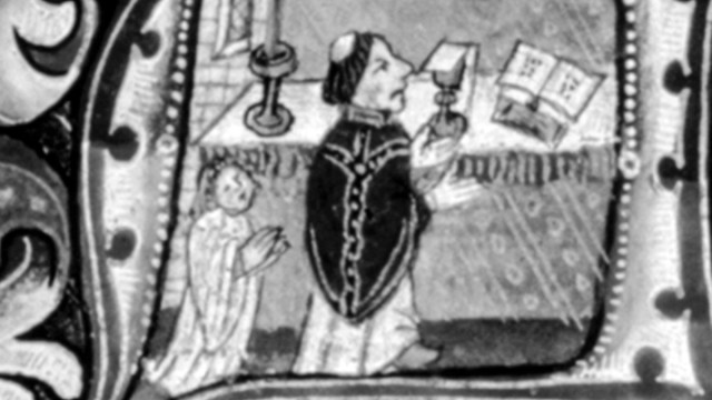 Why priests wore black during Advent in the Middle Ages