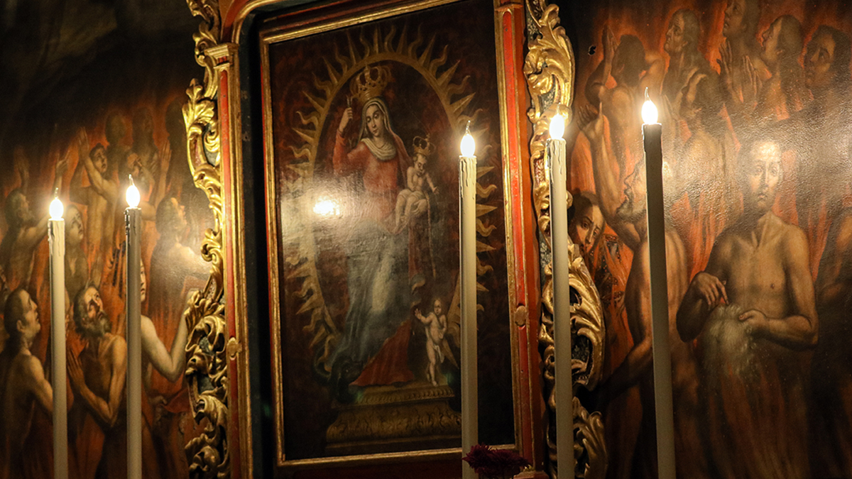 Prayer for the soul in purgatory most devoted to Our Lady