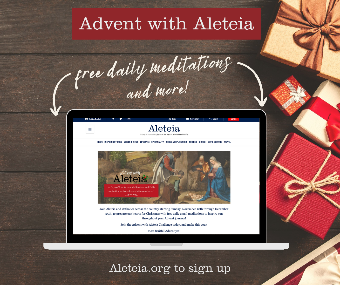 Sign up today for Advent with Aleteia!