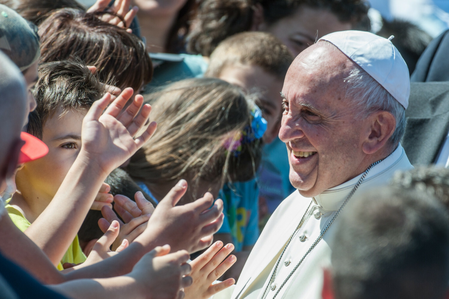Pope Francis explains three ways to reach out to others