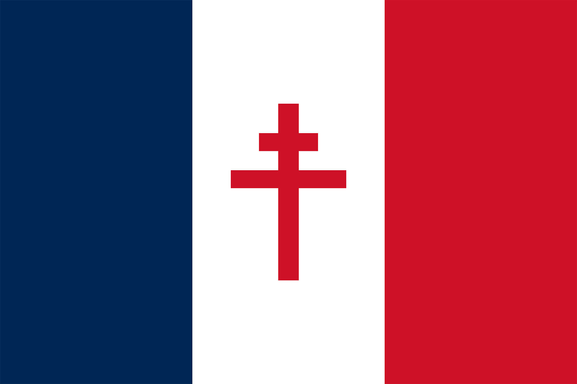 This cross was chosen by Charles de Gaulle as a response to Hitler’s ...