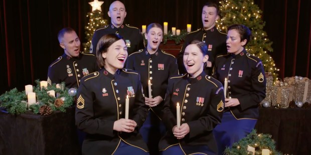This rendition of “Silent Night” by the US Army Field Band will take ...