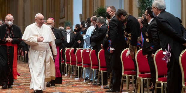 Pope's address to diplomatic corps accredited to the Holy See (full text)