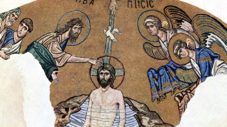 When reading icons, devils and monsters are in the details