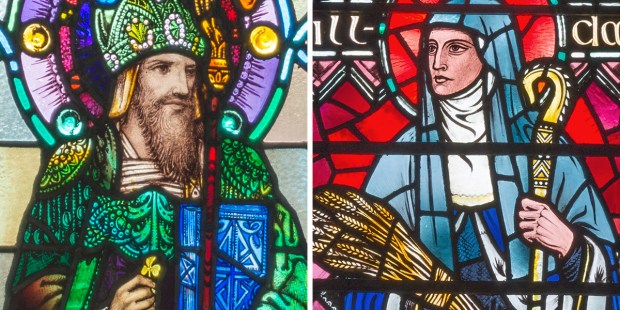 2 Great Irish saints are part of a big thank you to the Irish people