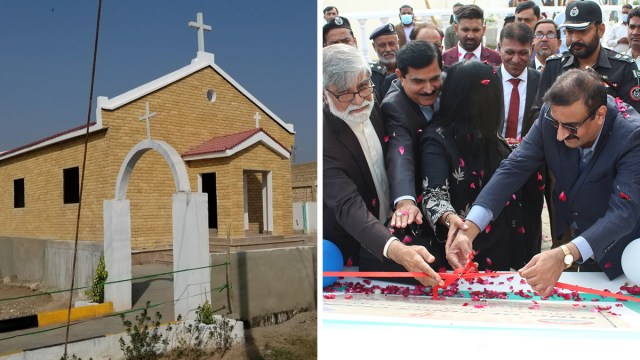 A church has been inaugurated in a Pakistani prison