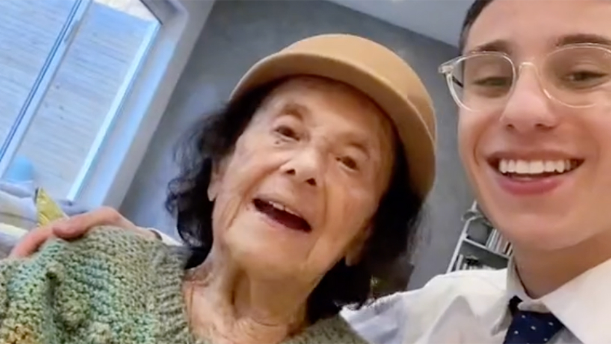 Meet the Auschwitz survivor who’s gone viral on TikTok