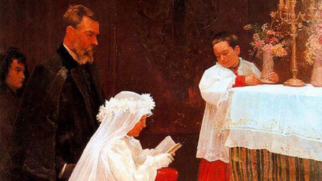 A young Picasso’s touching “First Communion”