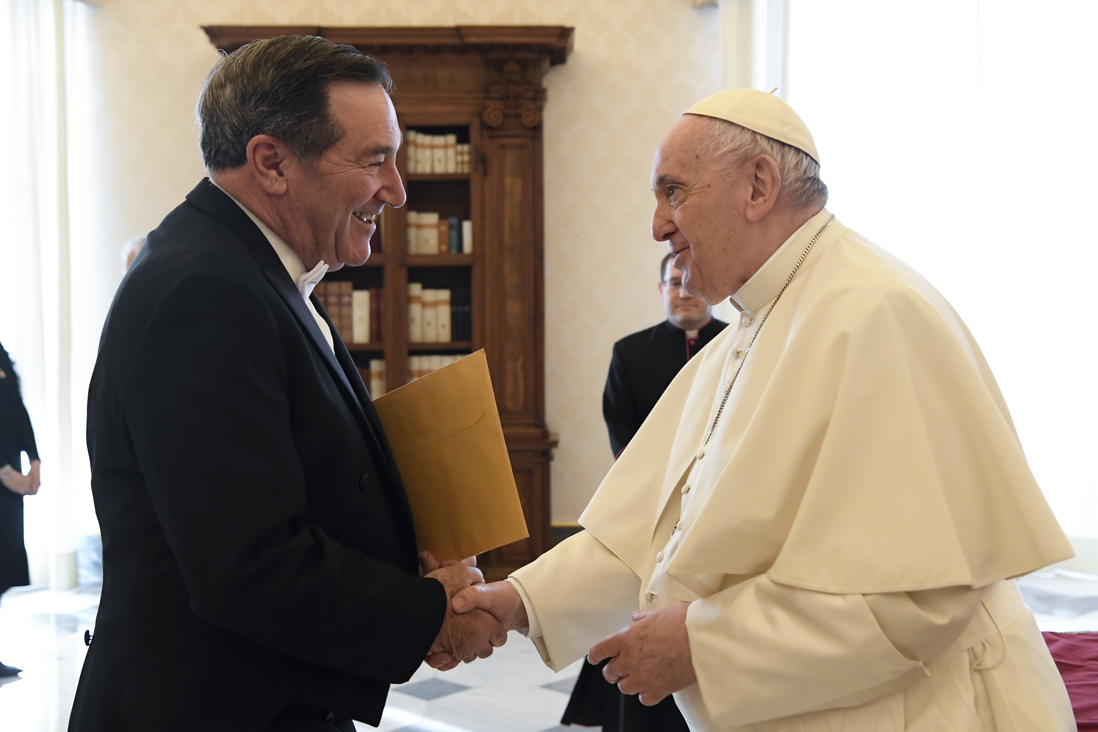 Pope Francis receives Joe Donnelly, new US ambassador to the Vatican