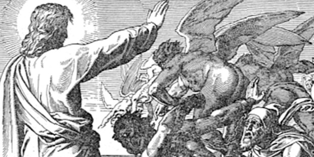 Why catechumens would spit symbolically on Satan before being baptized