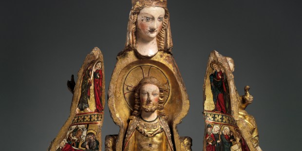 What exactly is an “Opening Virgin” in sacred art?