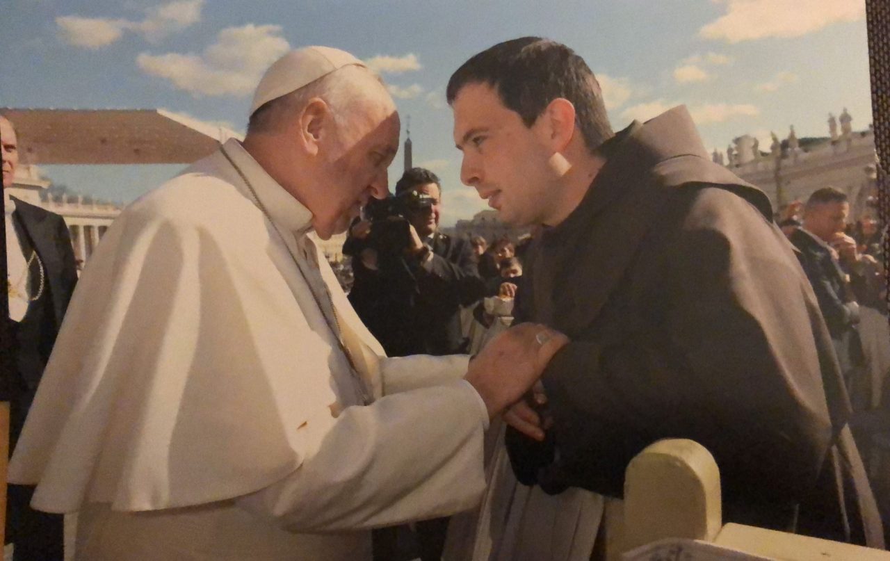 The friendship between a young Franciscan friar and the pope