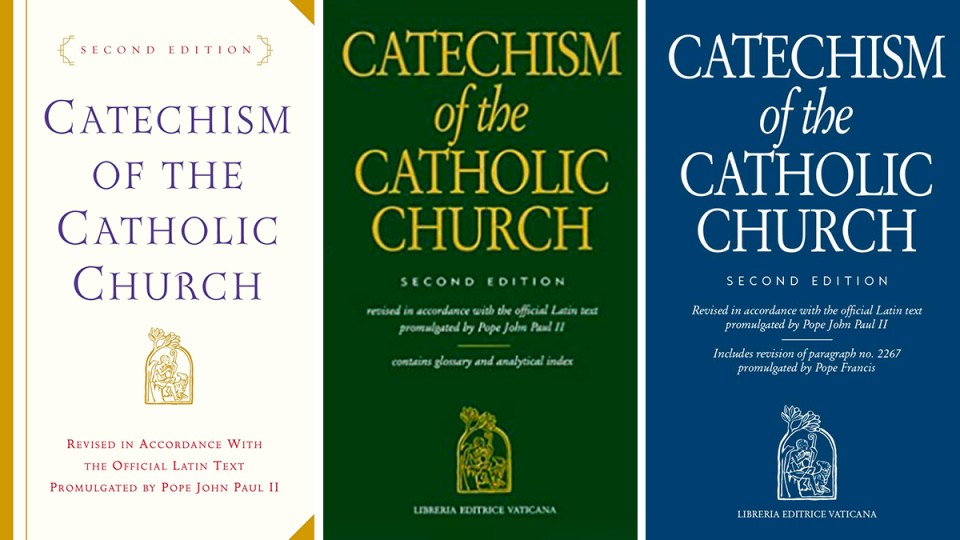 Which version of the Catechism should I get? Tan, green, or blue cover?