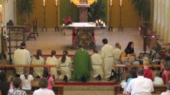 Should you genuflect on one or two knees during adoration?