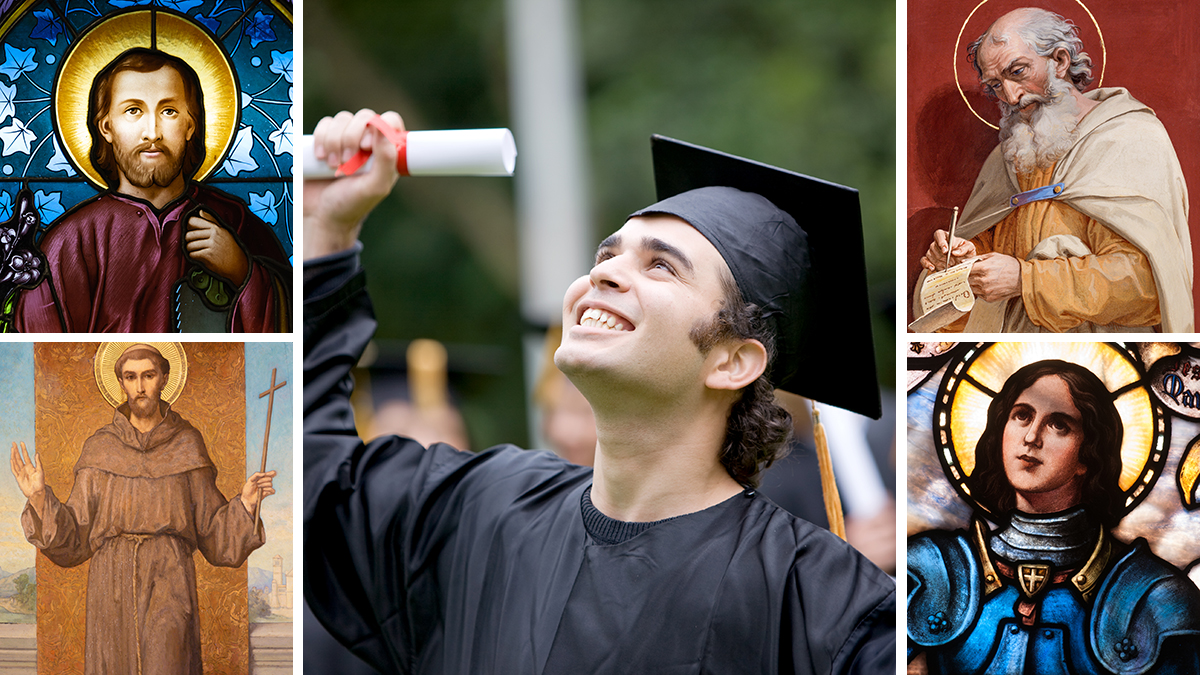 8 Essential saints to help arm your graduate for a fulfilling future