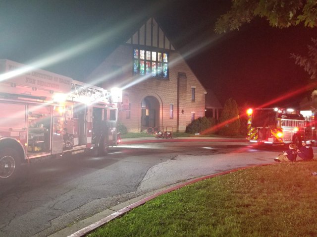 Investigators believe arson led to church fire near Washington, DC