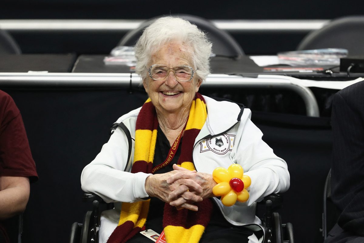 Sister Jean, Loyola’s beloved basketball chaplain, turns 103