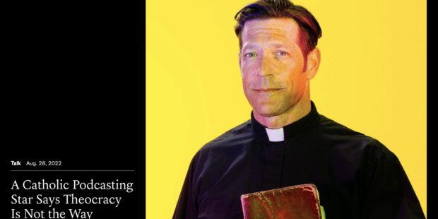 Fr. Mike Schmitz shares the Gospel with the New York Times