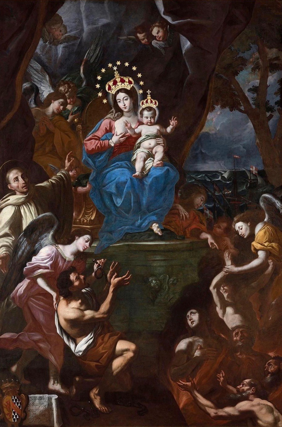 Mary took this island to remind us to pray for souls in Purgatory