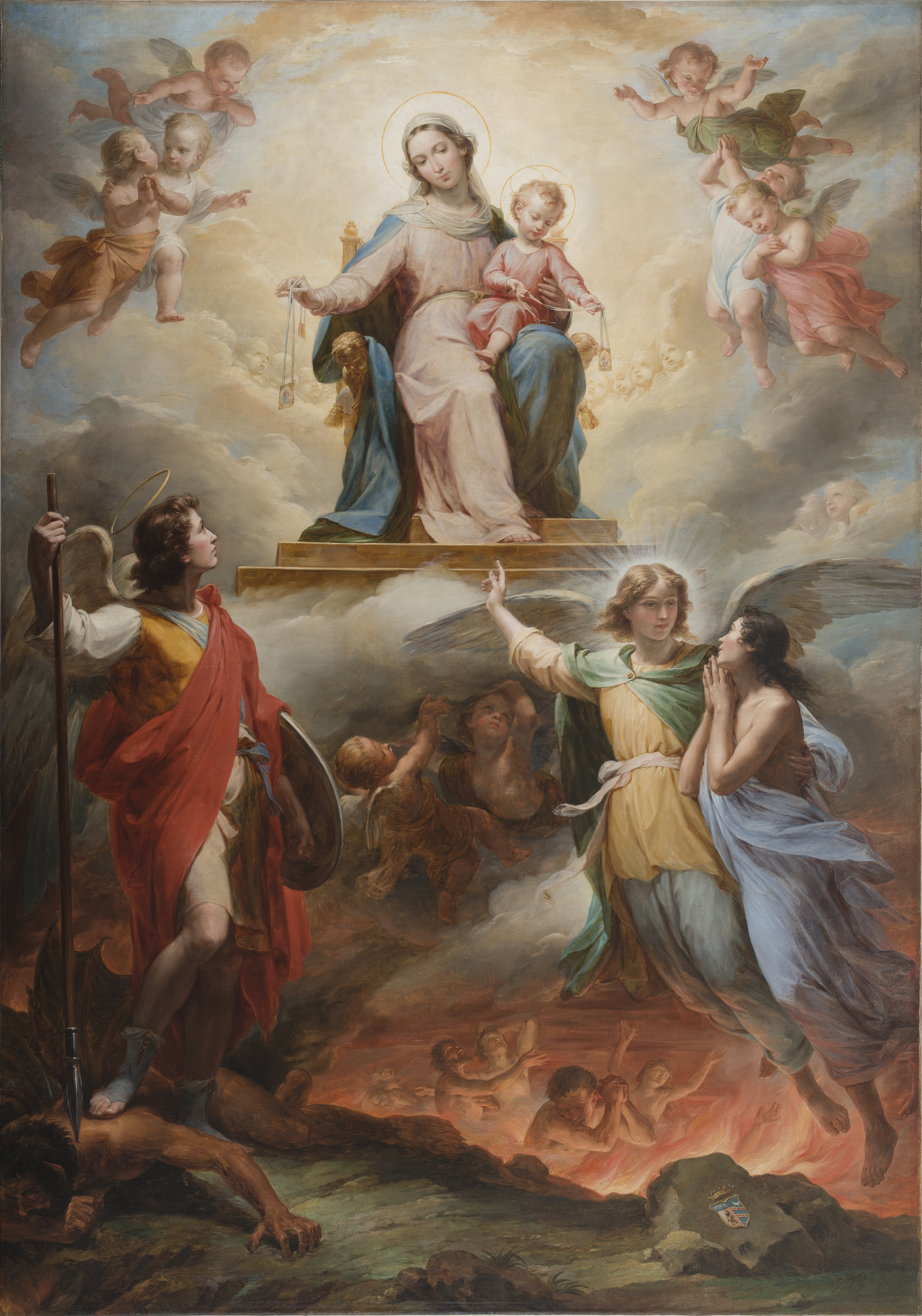 Mary took this island to remind us to pray for souls in Purgatory
